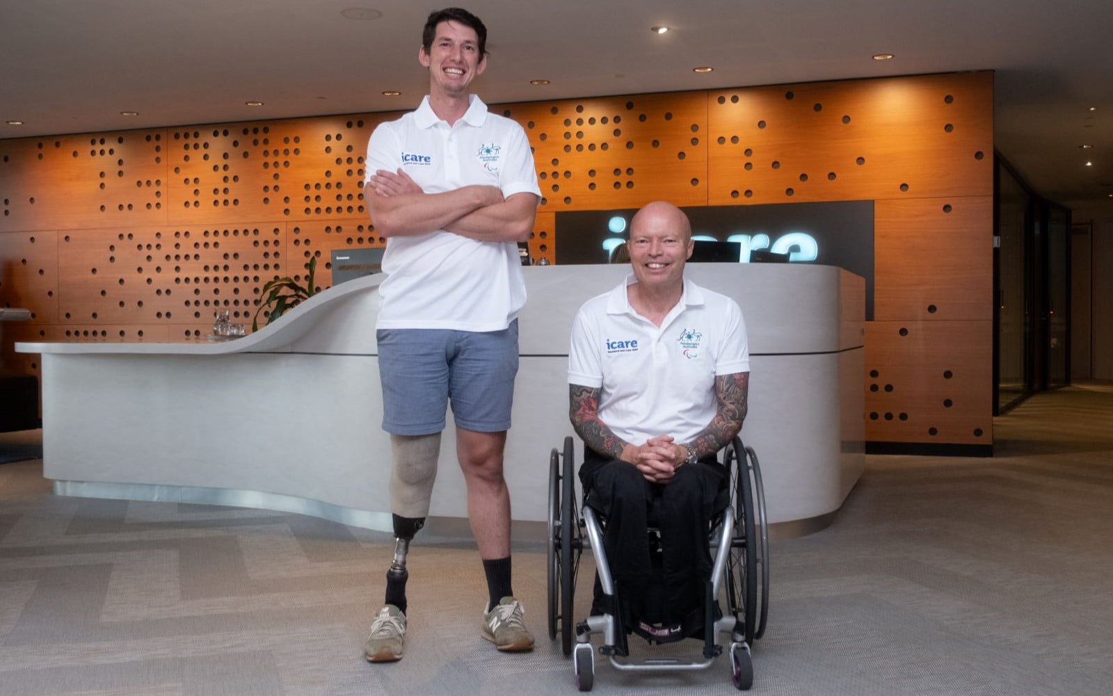 Two new Paralympic speakers join the icare team - Paralympics Australia